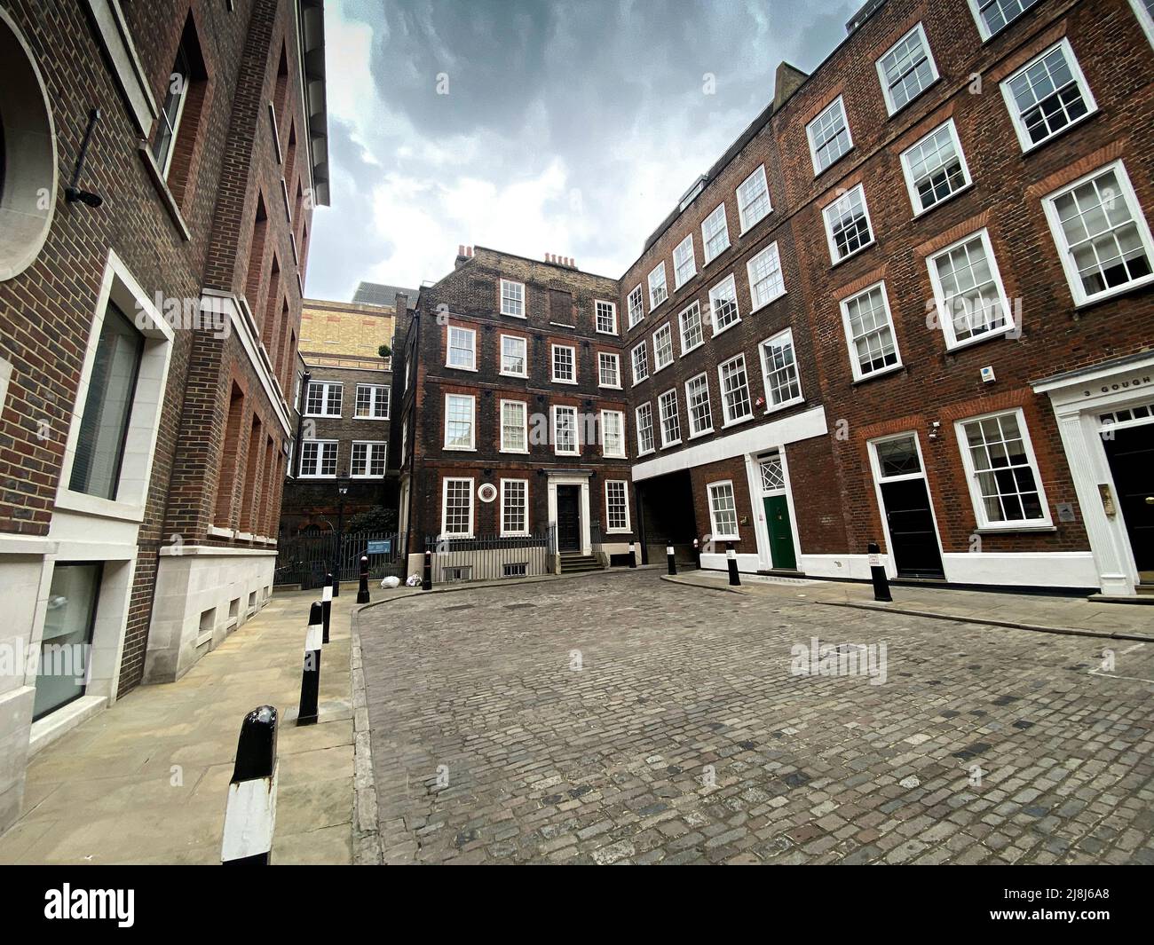 Dr Samuel Johnson's House, London, U.K Stock Photo - Alamy