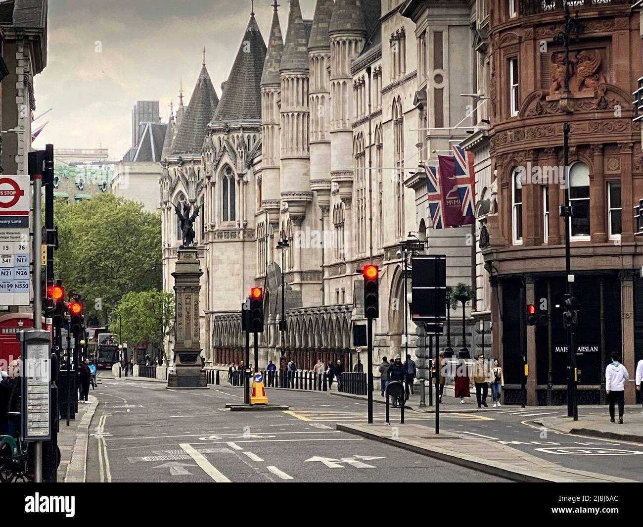 Royal Courts of Justice, London, U.K Stock Photo - Alamy