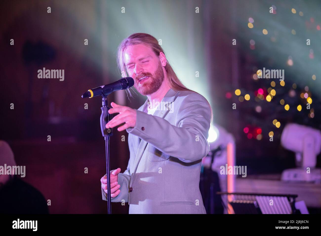 Sam Ryder, Eurovision winner, singer, song writer Stock Photo - Alamy