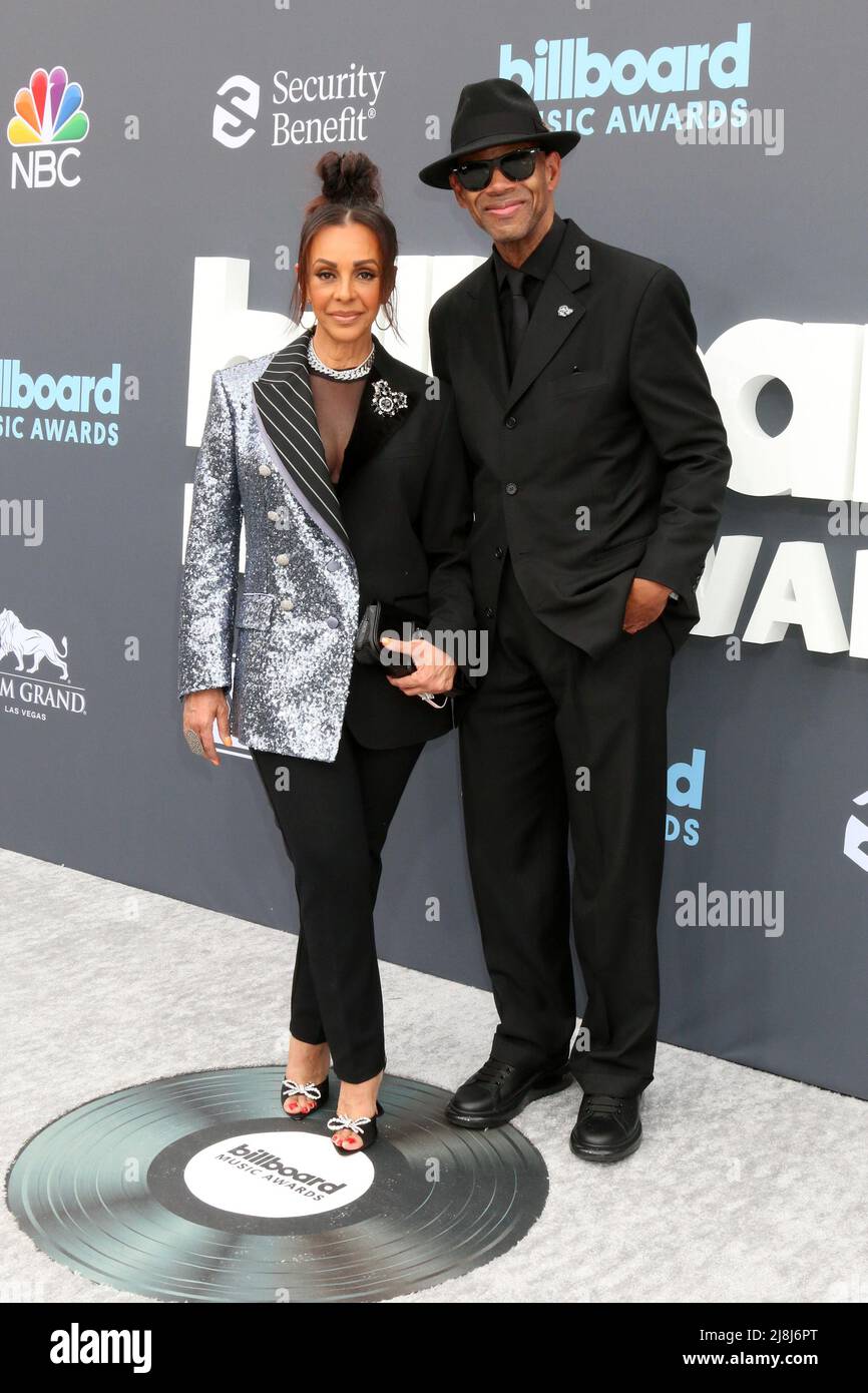 May 15, 2022, Las Vegas, NV, USA: LOS ANGELES - MAY 15: Jimmy Jam, wife ...
