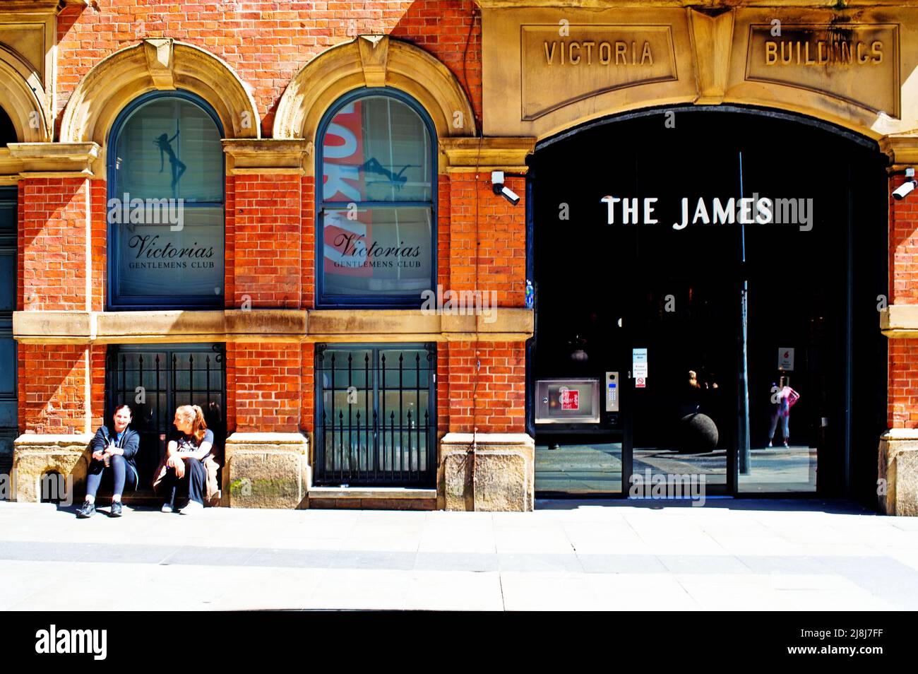 Victoria buildings, Dantzic Street, Manchester, England Stock Photo - Alamy