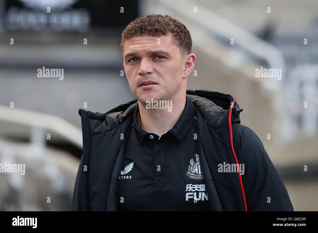 Kieran Trippier #15 of Newcastle United arrives at St James' Park ... Kieran Trippier #15 of Newcastle United arrives at St James' Park ...