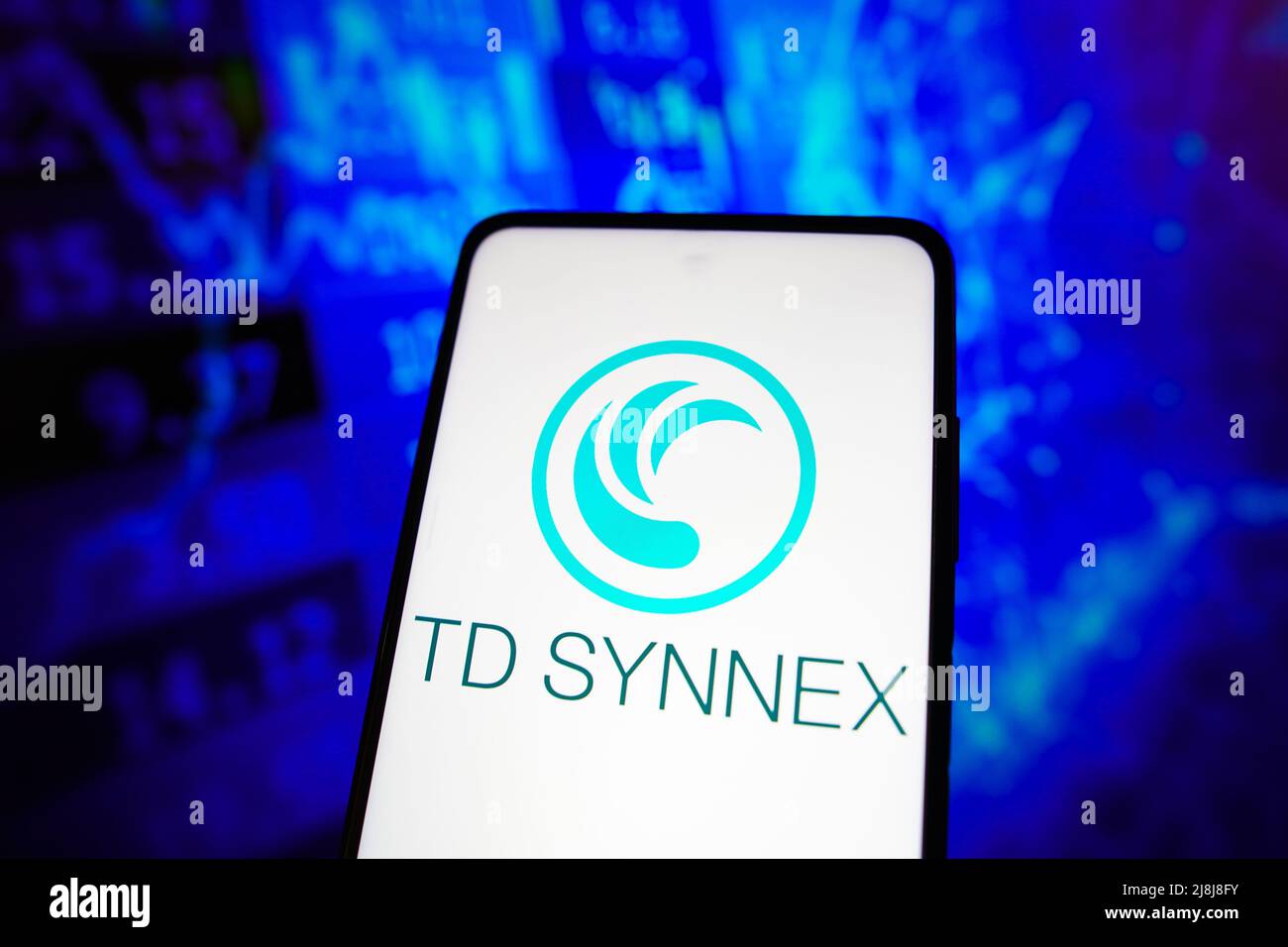 Brazil. 16th May, 2022. In this photo illustration the TD SYNNEX ...