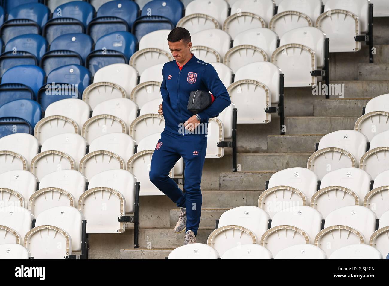 Jonathan Hogg #6 of Huddersfield Town arrives at The John Smith's ...