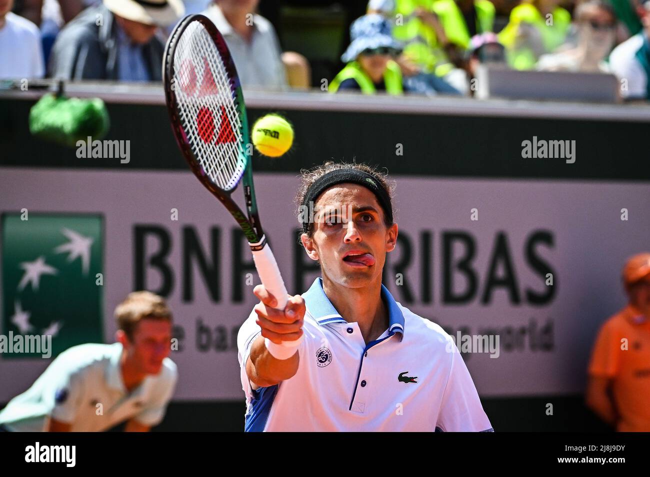 Pierre-Hugues HERBERT of France during the Qualifying Day one of Roland ...