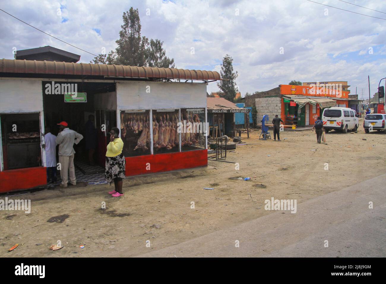 Hanging meat carcass hi-res stock photography and images - Alamy