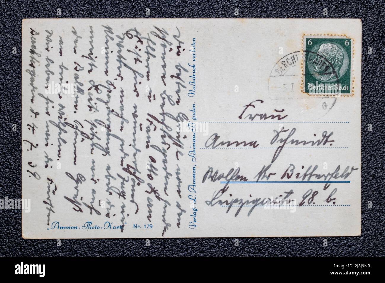 Postage stamp german reich paul hi-res stock photography and images - Alamy