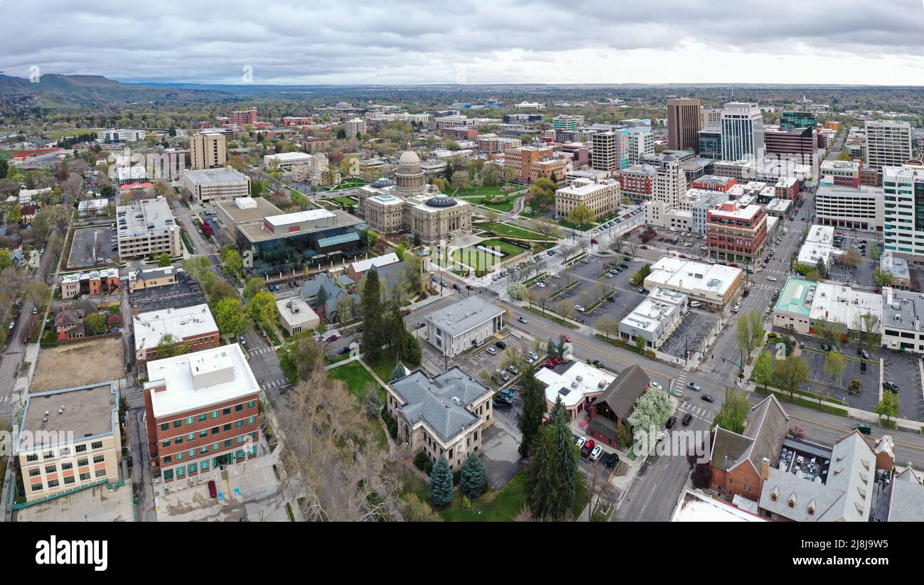 Boise idaho state capitol downtown hi-res stock photography and images ...