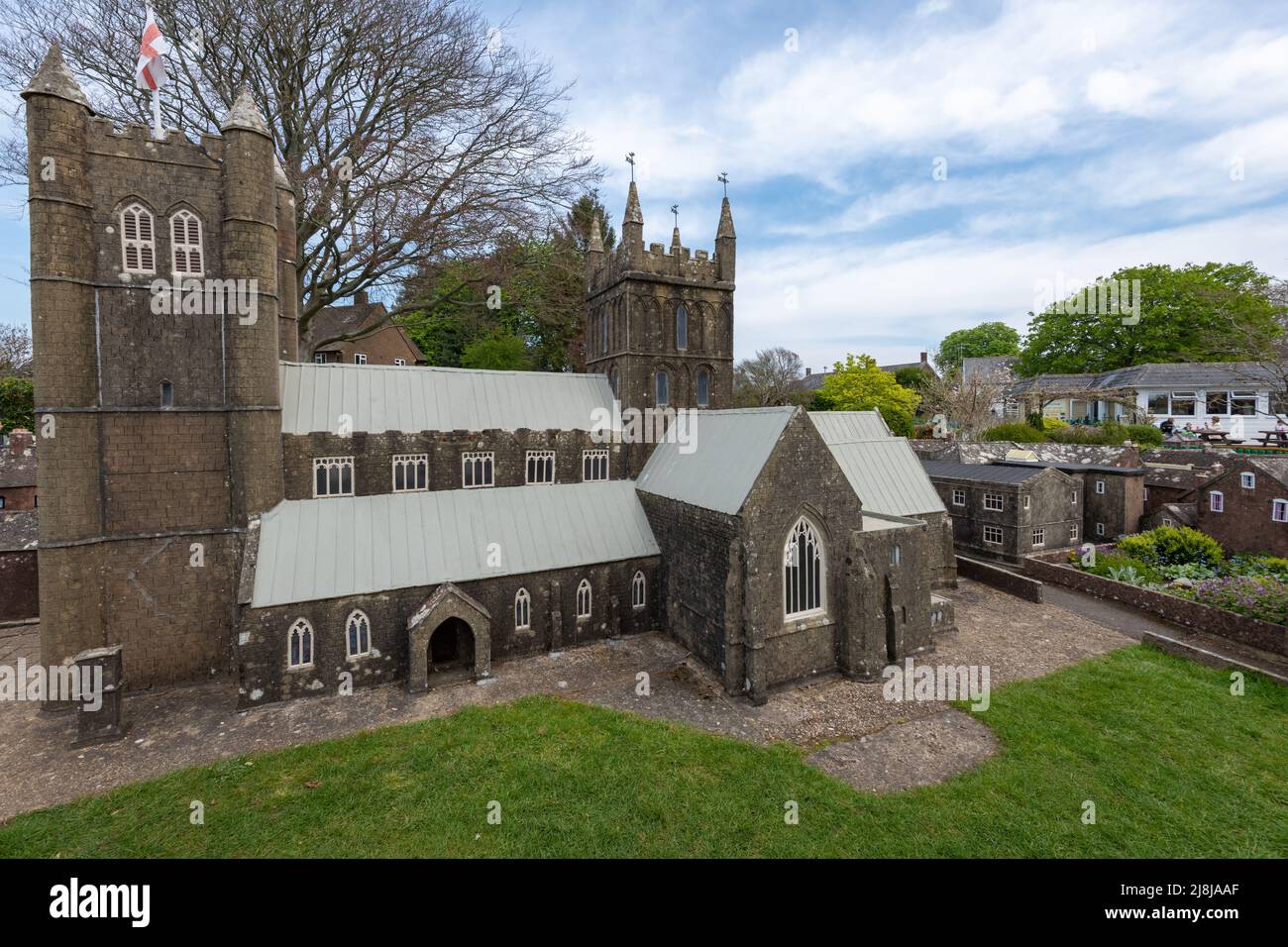 Wimborne.Dorset.United Kingdom.April 20tth 2022.View of a model oif ...