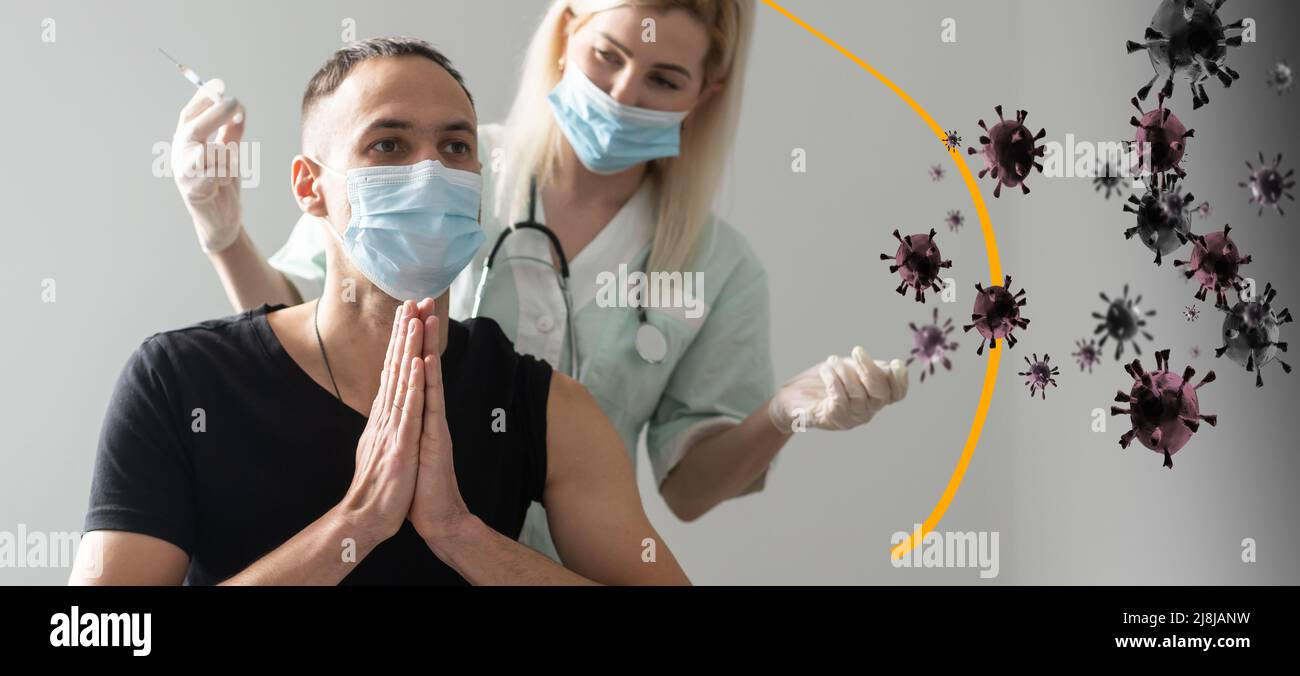 Stronger immunity - better disease resistance. people are protected ...