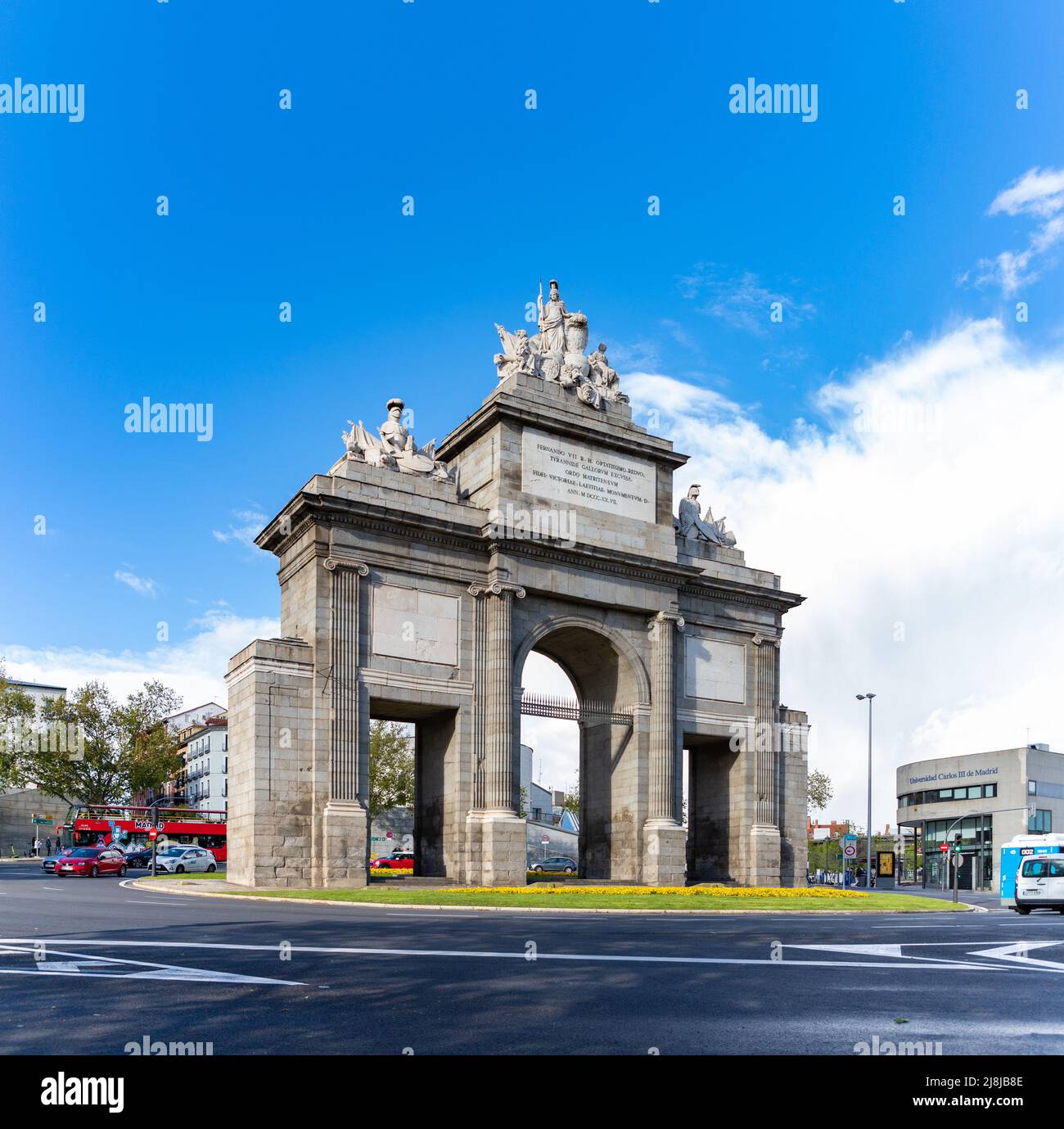 A picture of the Toledo Gate Stock Photo - Alamy
