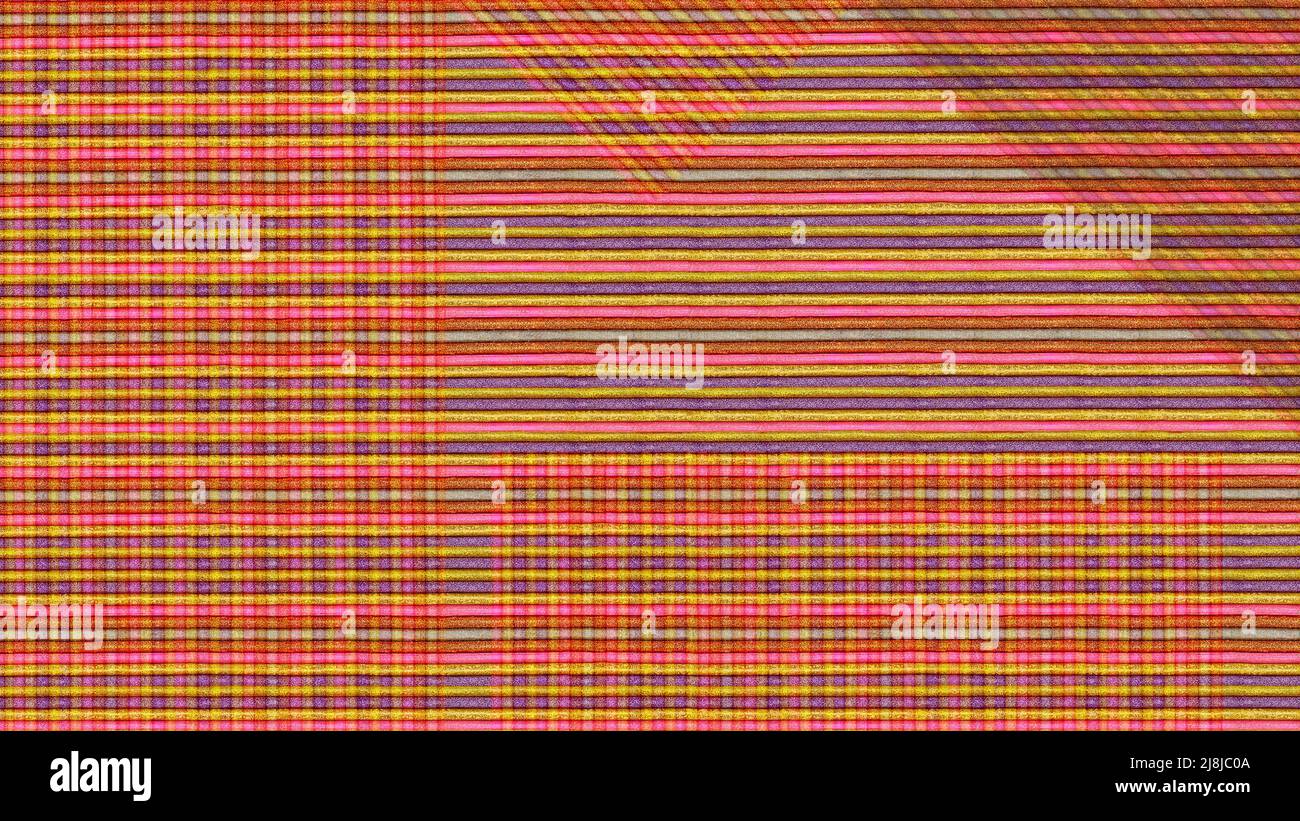 Horizontal multi-colored lines with an orange accent. Stripe pattern ...