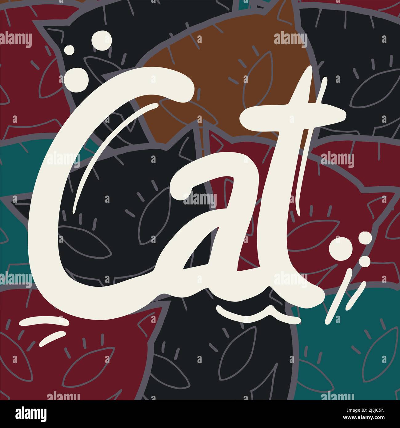 Cat visual Stock Vector Images - Alamy