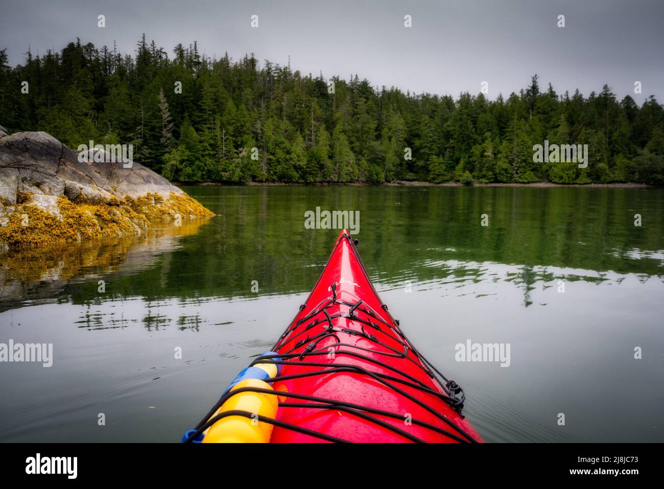 Kayaking in the Broken Group Islands, Pacific Rim National Park ...