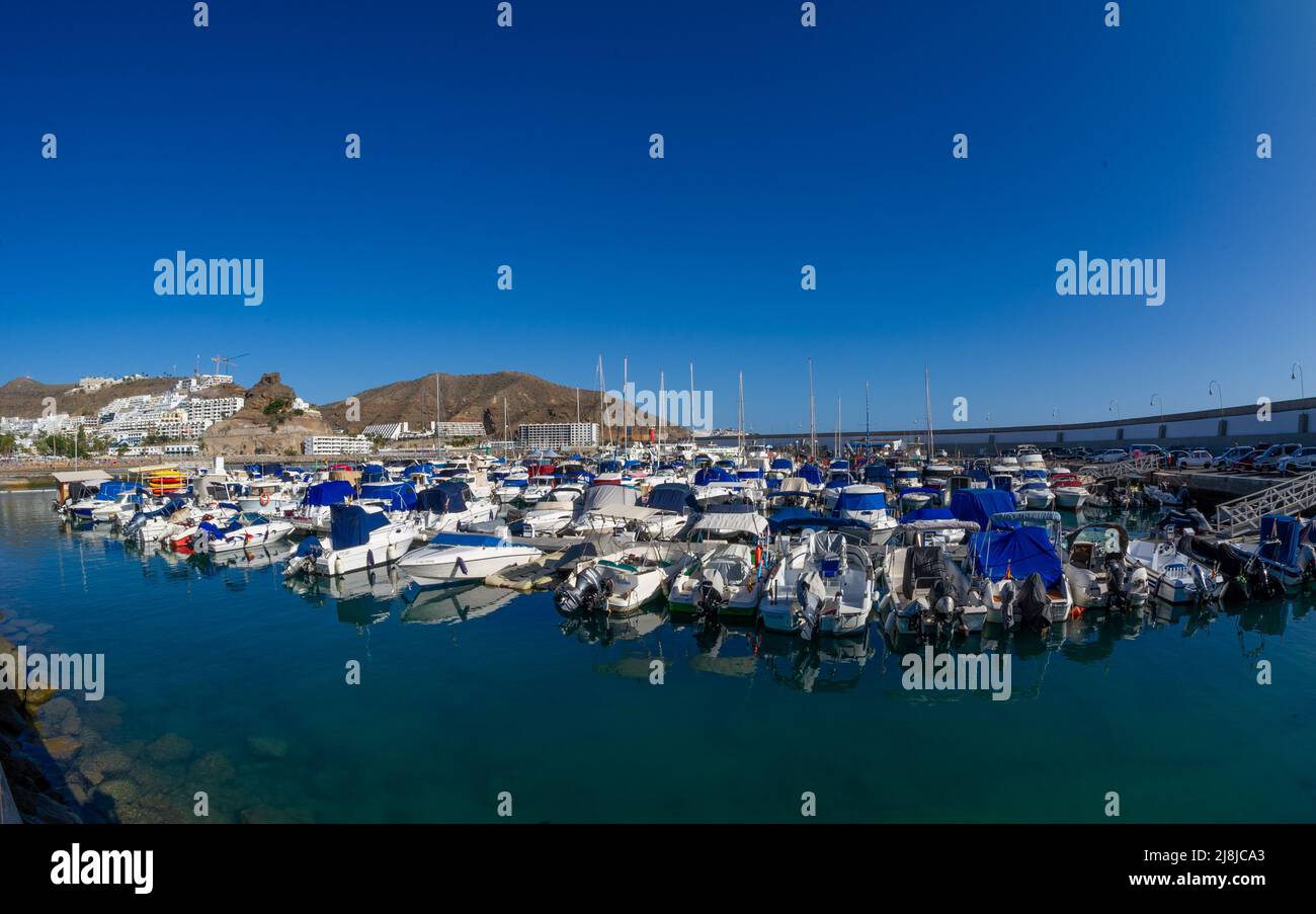 16 February 2022 very beautiful landscape in the port of Puerto Rico ...