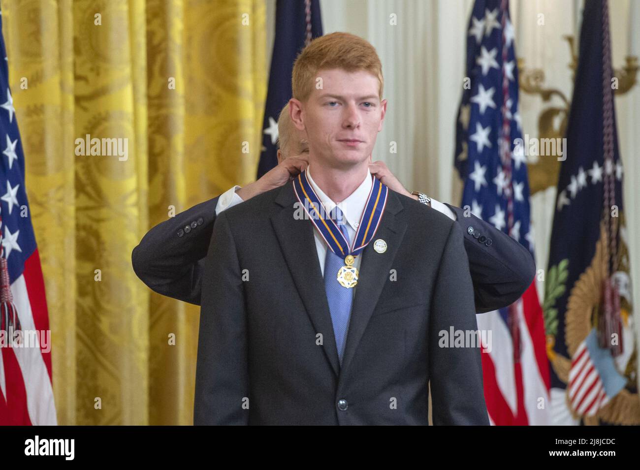 Washington, United States. 16th May, 2022. President Joe Biden awards ...
