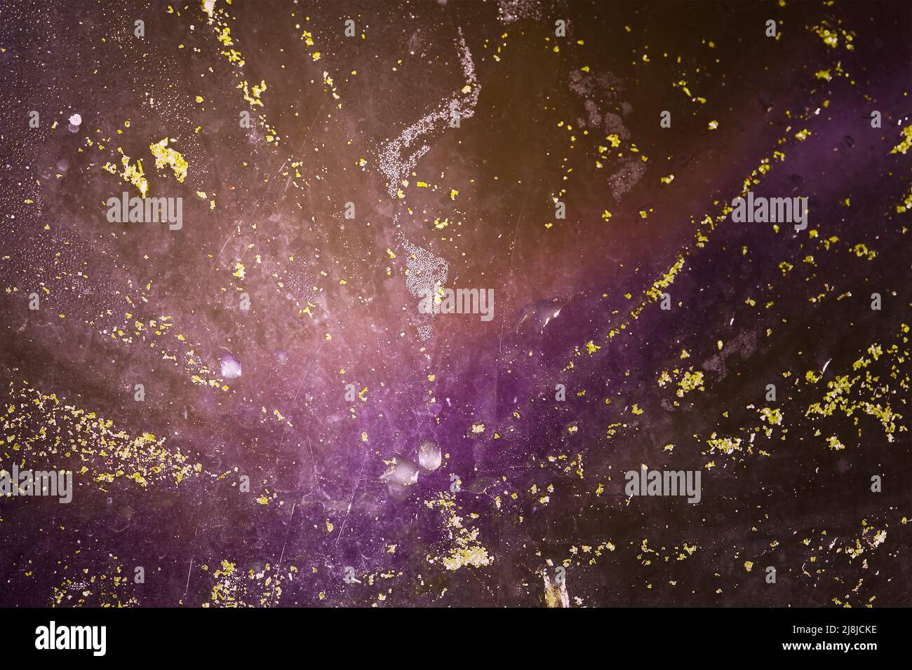 Abstract soft background. Drops of water on the glass. Subtle artistic ...