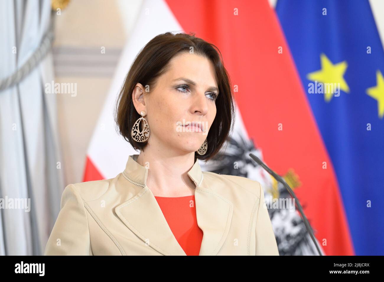 Vienna, Austria. 16th May, 2022. Working visit to the Federal ...