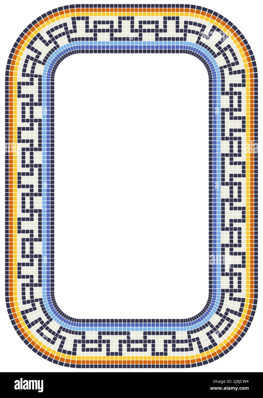 Antique roman mosaic Stock Vector Images - Alamy