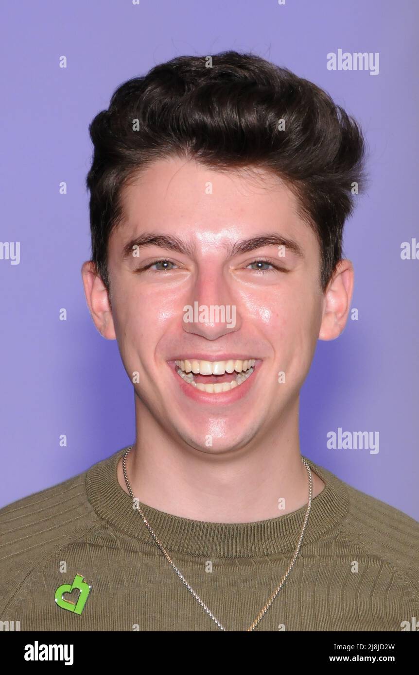 New York, United States. 16th May, 2022. Eitan Bernath visits the ...