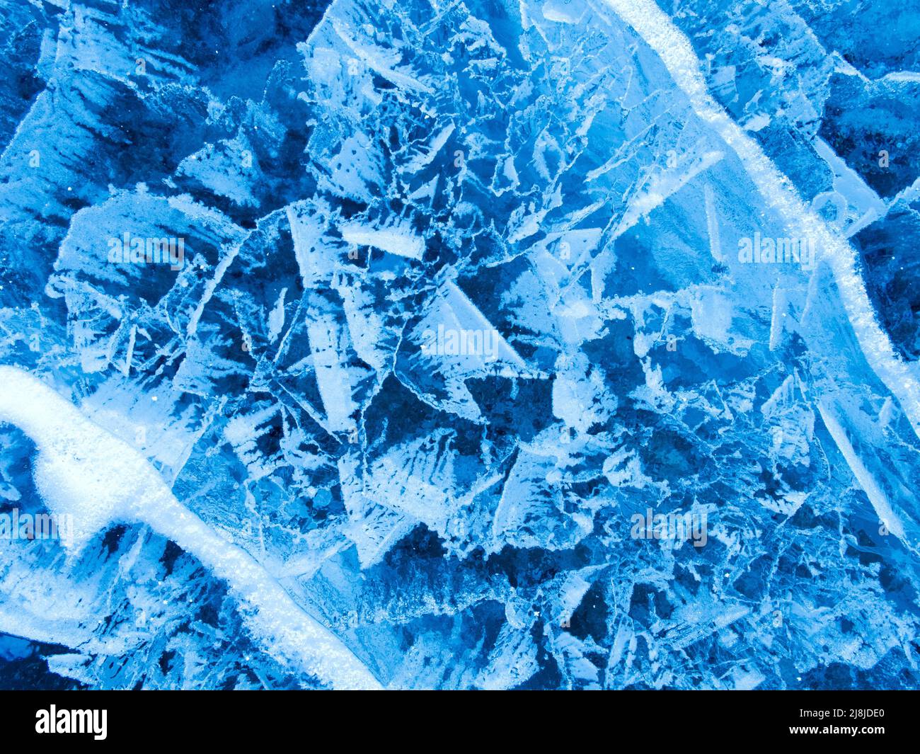 Ice and snow detail outdoors, background, texture Stock Photo - Alamy