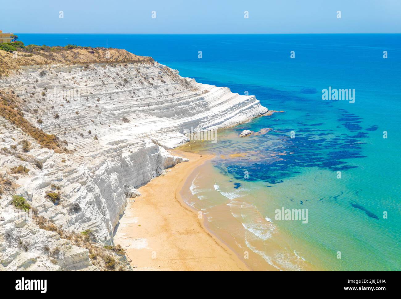 Beaches in sicily white cliffs hi-res stock photography and images - Alamy