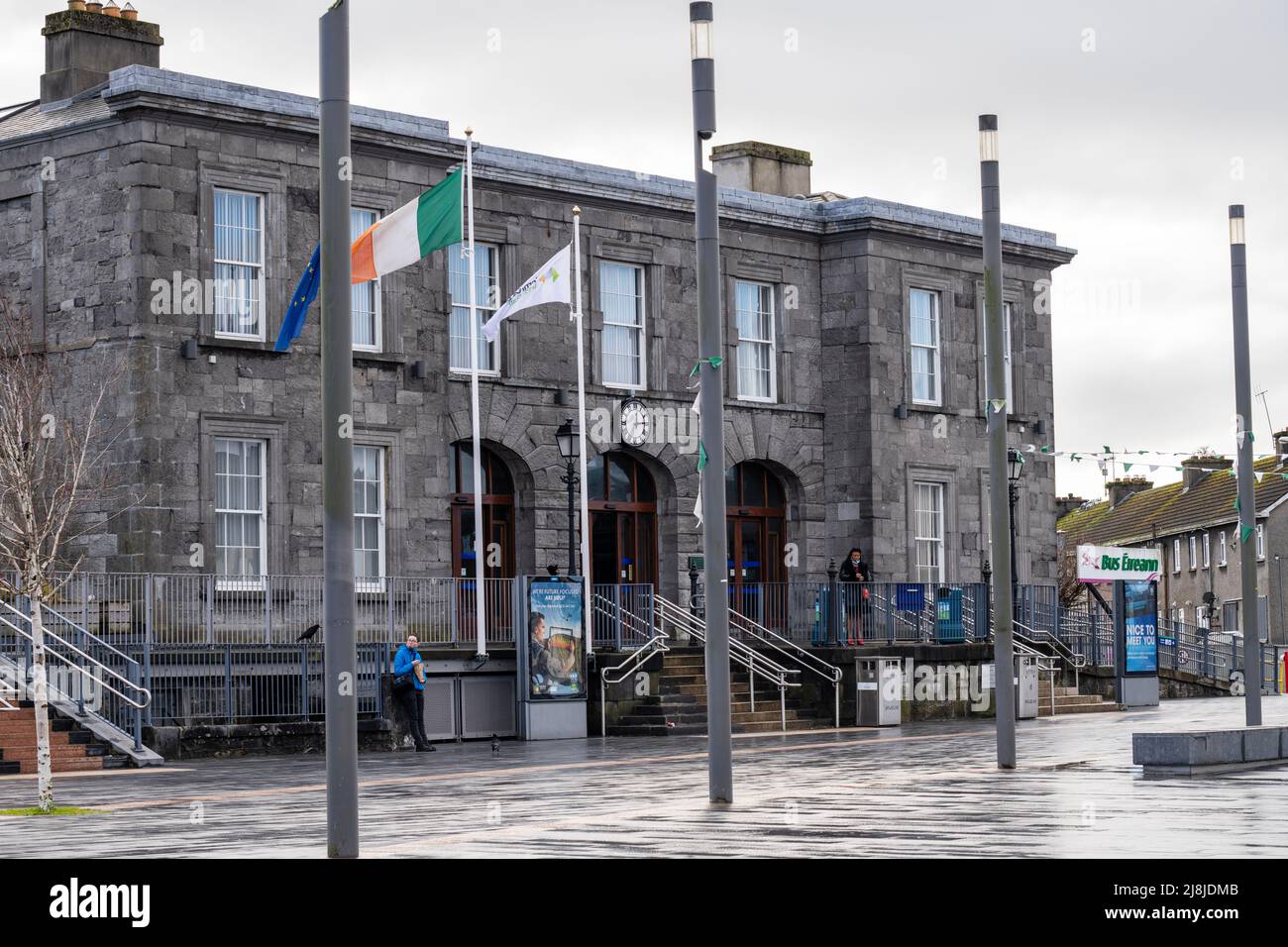 Limerick bus and train station, one-stop population transport complex ...