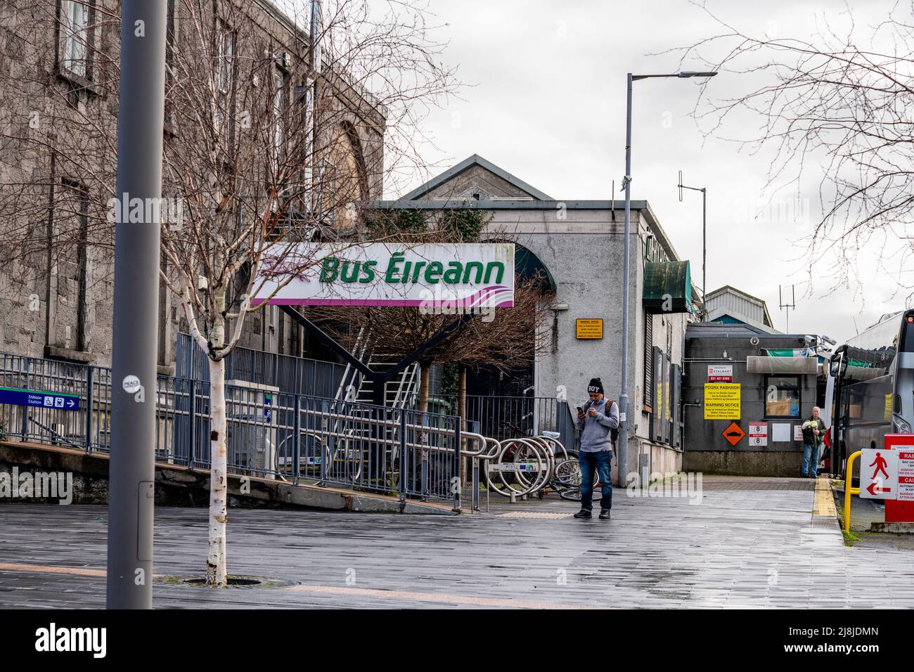 Limerick bus and train station, one-stop population transport complex ...