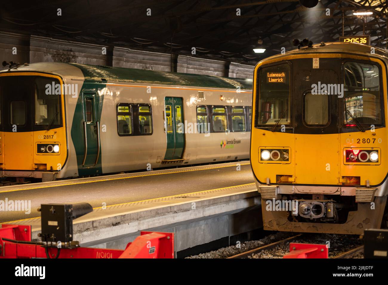 Limerick bus and train station, one-stop population transport complex ...