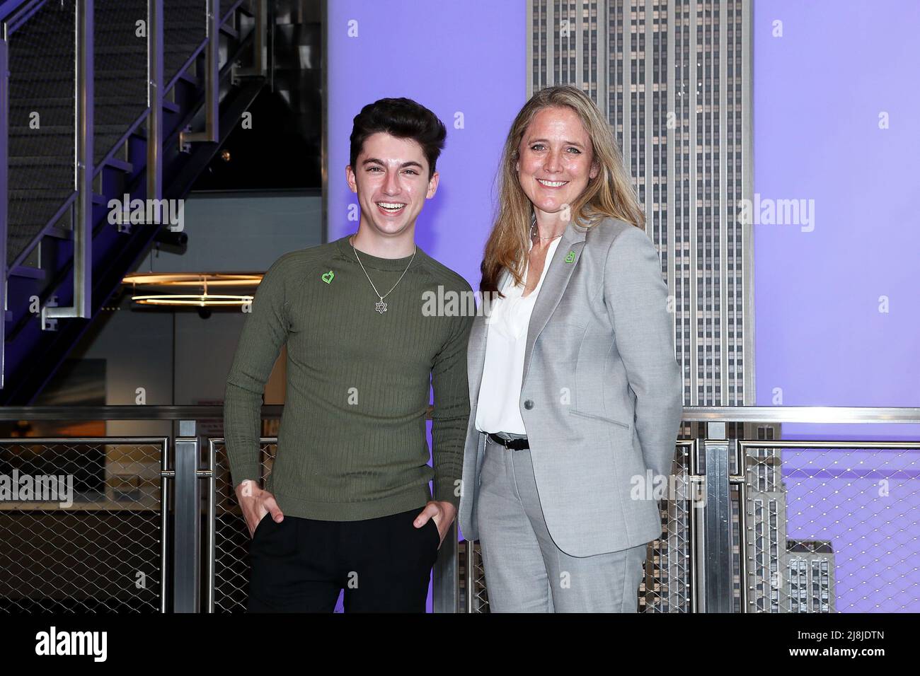 New York, NY, USA. 16th May, 2022. Eitan Bernath, Jennifer McLean ...