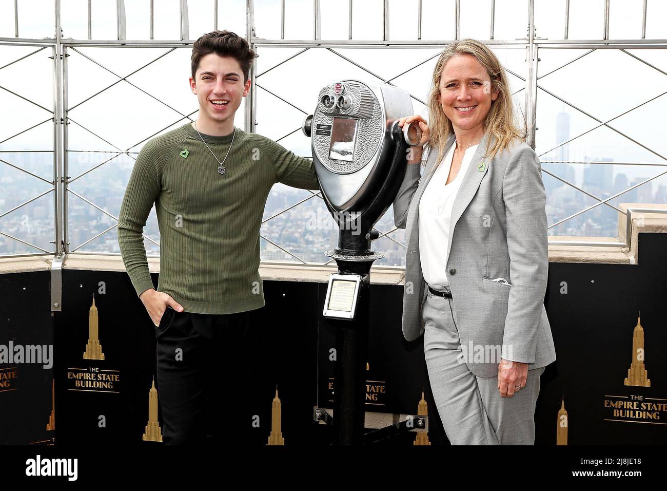 New York, NY, USA. 16th May, 2022. Eitan Bernath, Jennifer McLean ...