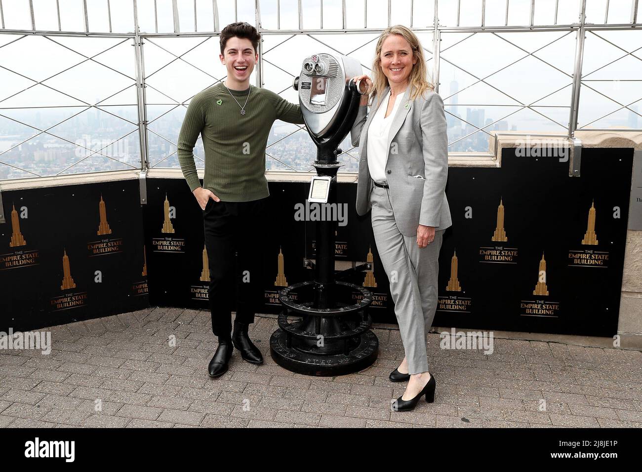 New York, NY, USA. 16th May, 2022. Eitan Bernath, Jennifer McLean ...