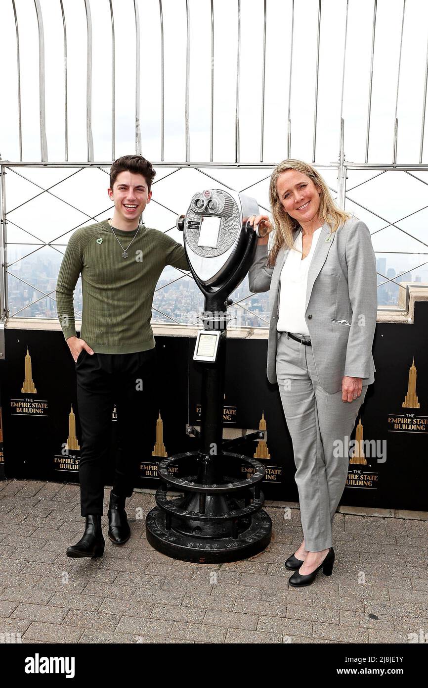 New York, NY, USA. 16th May, 2022. Eitan Bernath, Jennifer McLean ...