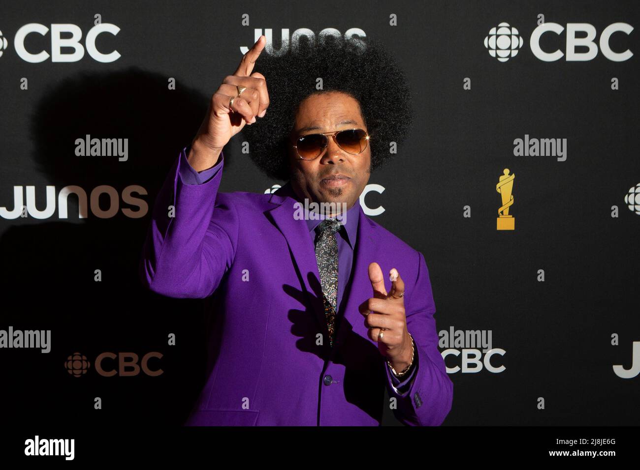 May 15, 2022, TORONTO, ON, CAN: Alex Cuba arrives on the red carpet at ...