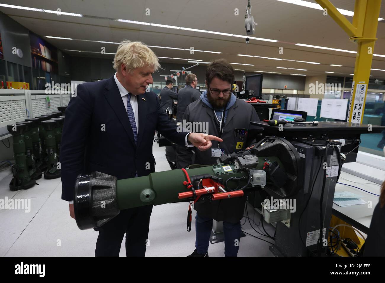 Thales missile belfast weapons northern hi-res stock photography and ...