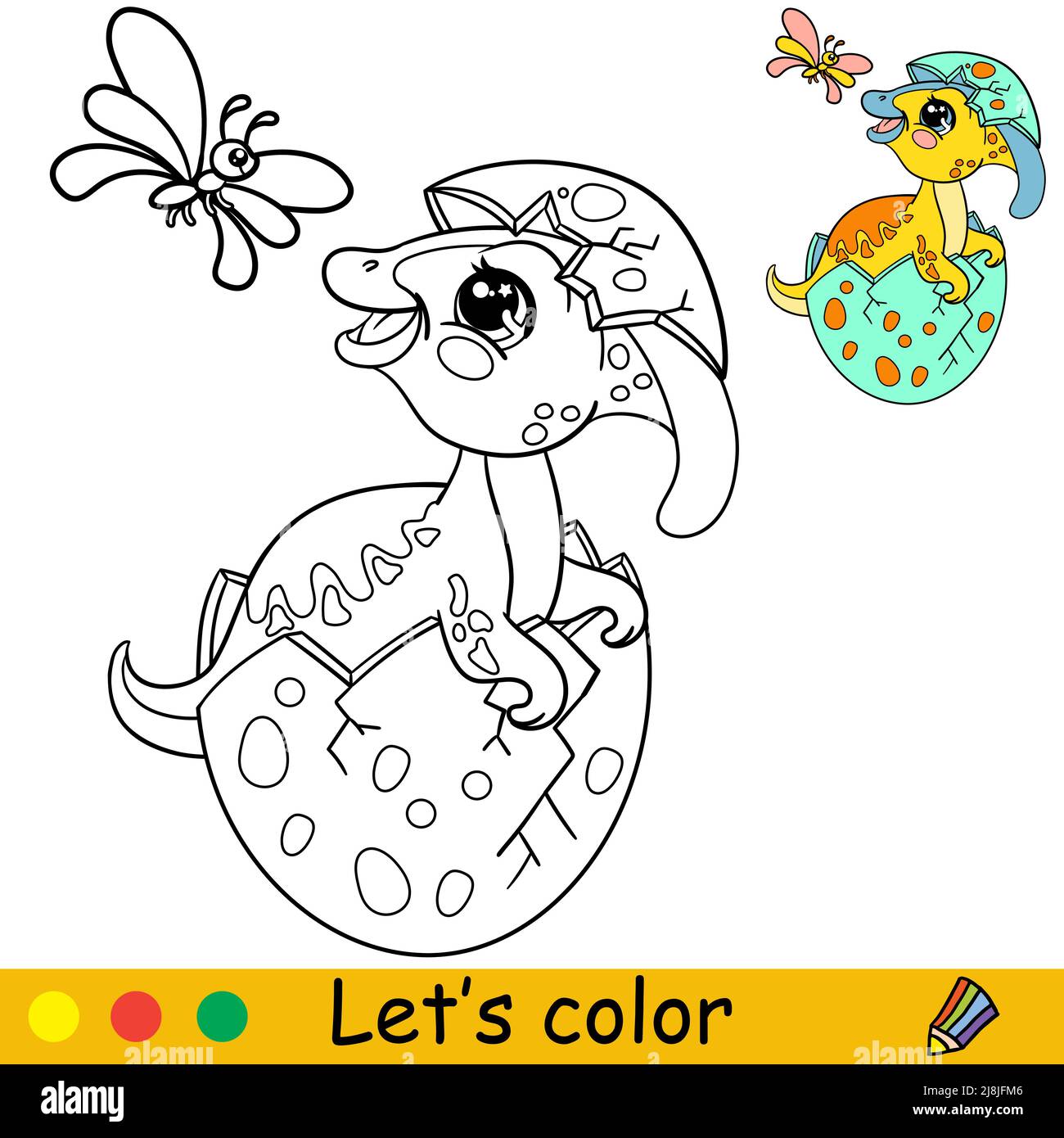 Baby Dinosaur Hatching Coloring Pages Baby Dinosaur Hatching From Egg
