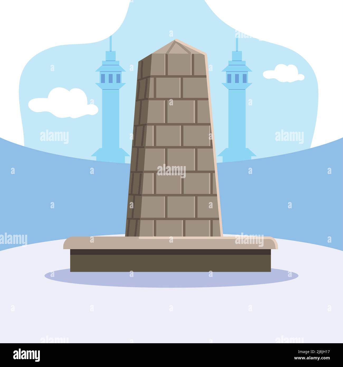 stoning of the devil Stock Vector Image & Art - Alamy