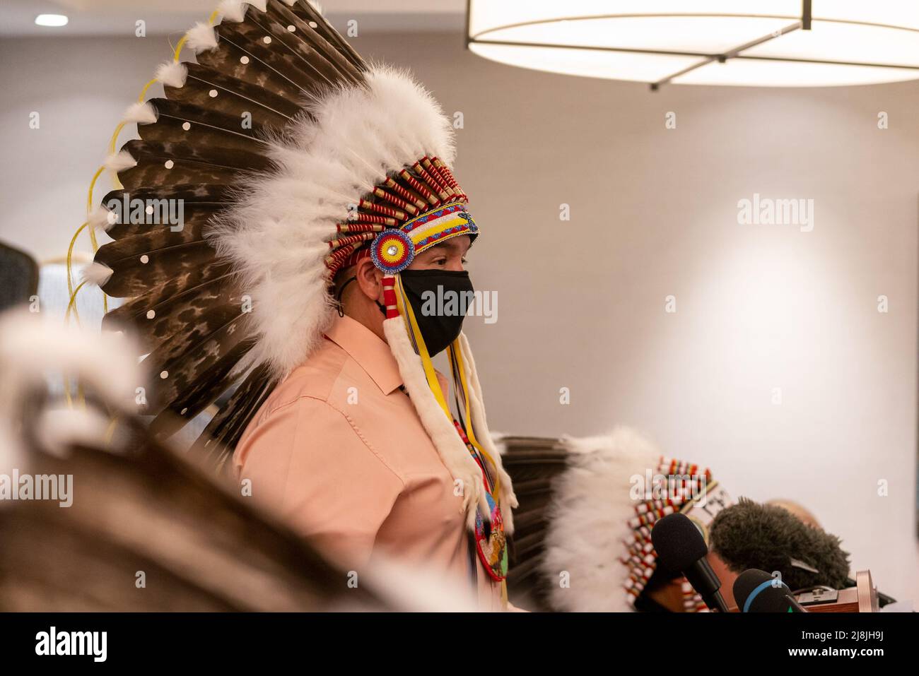 Federation of Sovereign Indian Nations Chief Bobby Cameron speaks ...