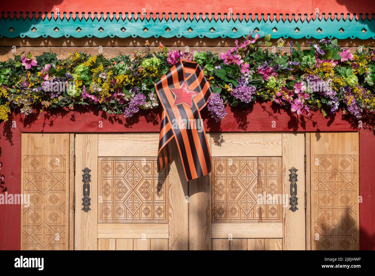 May 9, 2022. - Russia, Moscow. - Moscow Spring Festival on ...