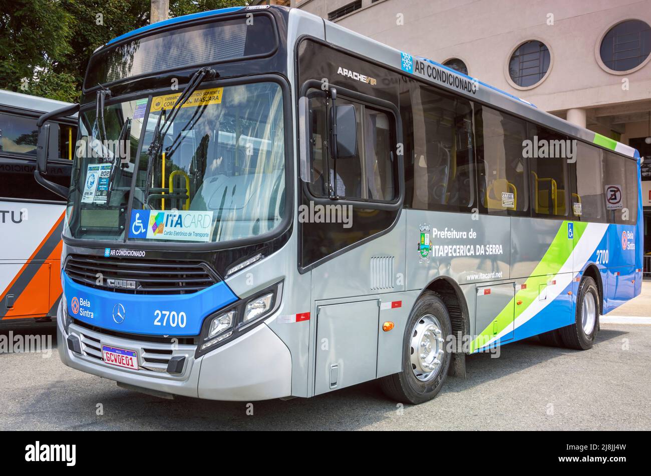 Vehicle Caio Apache Vip on display at Bus Brasil Fest (BBF 2021), held ...