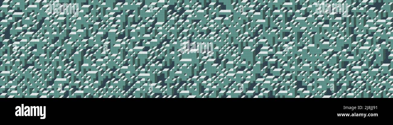 Implementation of Edward Zajec’s “Il Cubo” generative art background art illustration Stock ...