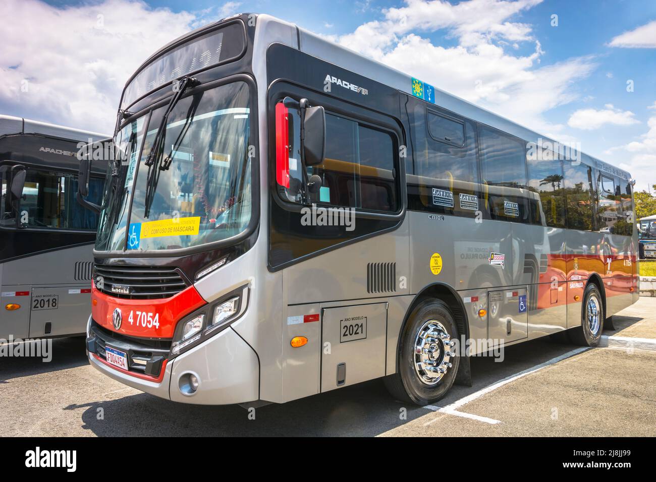 Vehicle Caio Apache Vip on display at Bus Brasil Fest (BBF 2021), held ...