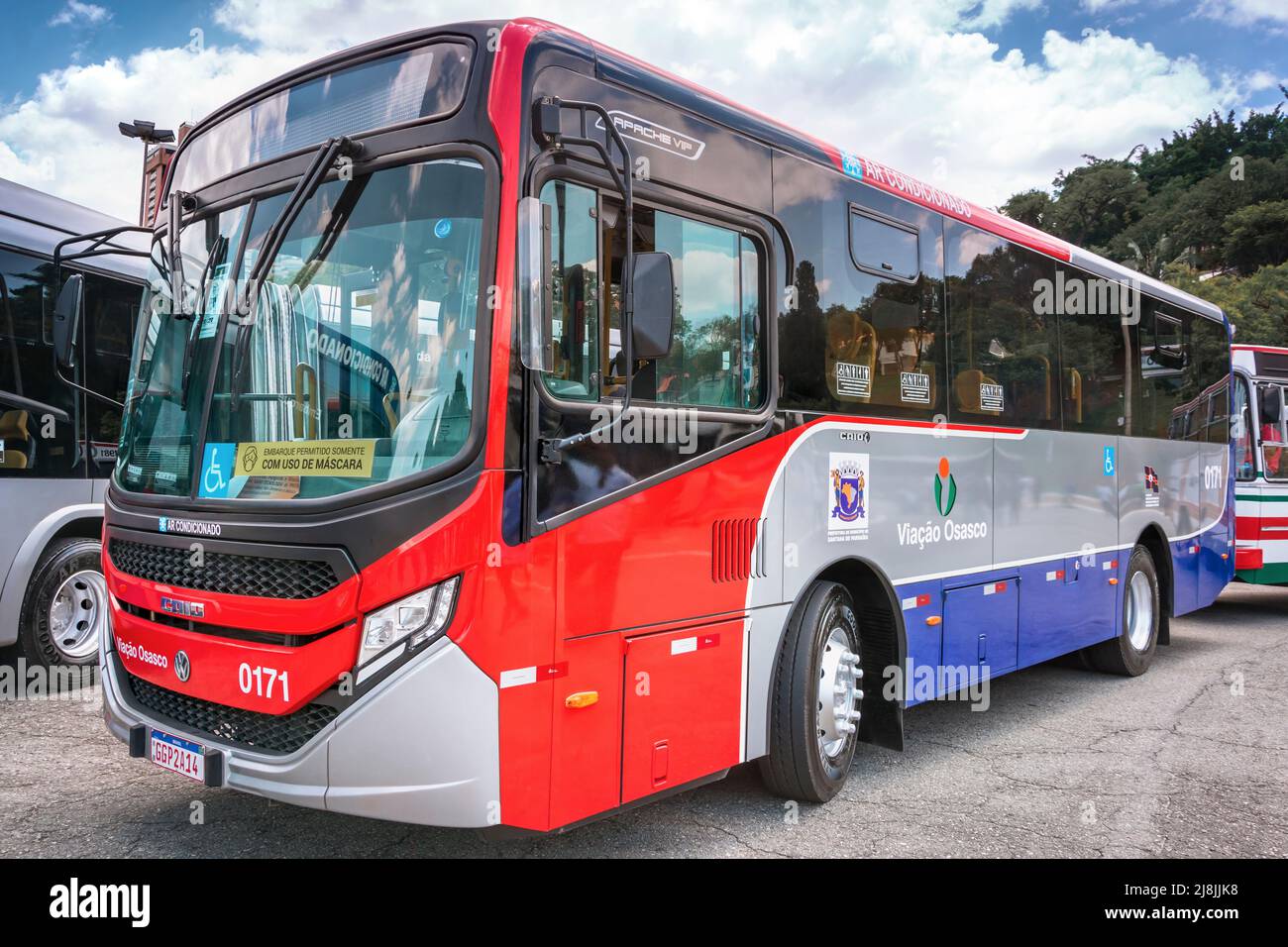 Vehicle Caio Apache Vip on display at Bus Brasil Fest (BBF 2021), held ...