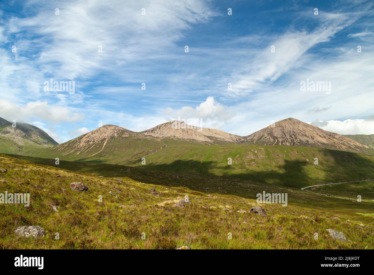 the red cuillin on the Isle of Skye Stock Photo - Alamy