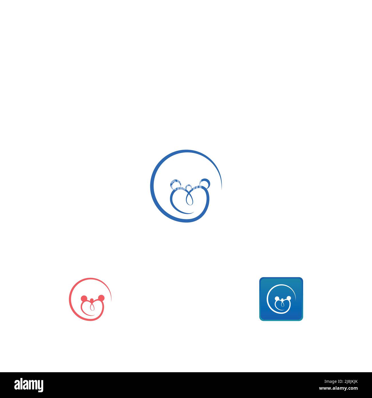 Group of people location icon. Gathering people. Place on the map of ...