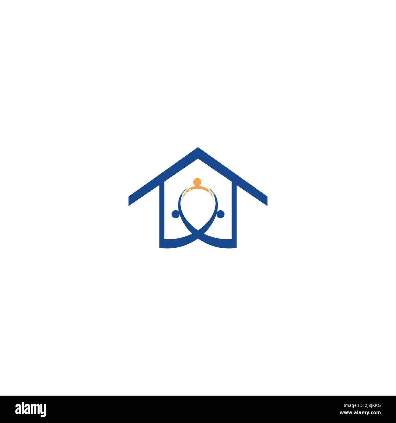 Group of people location icon. Gathering people. Place on the map of ...