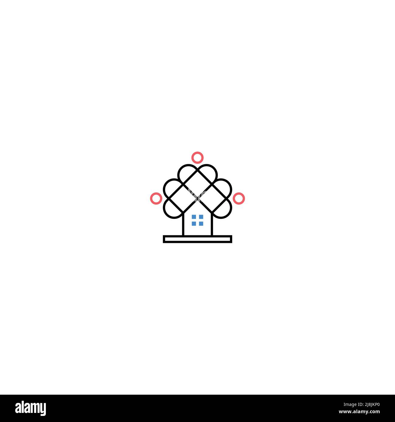 Group of people location icon. Gathering people. Place on the map of ...