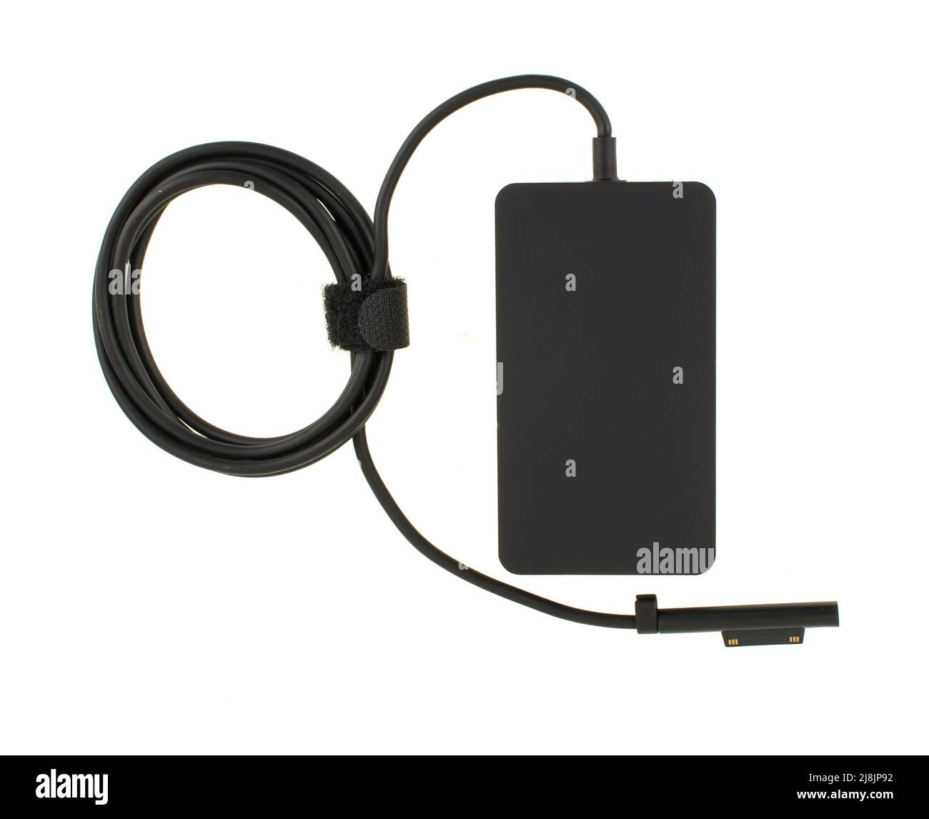 laptop power adapter isolated on white background Stock Photo - Alamy