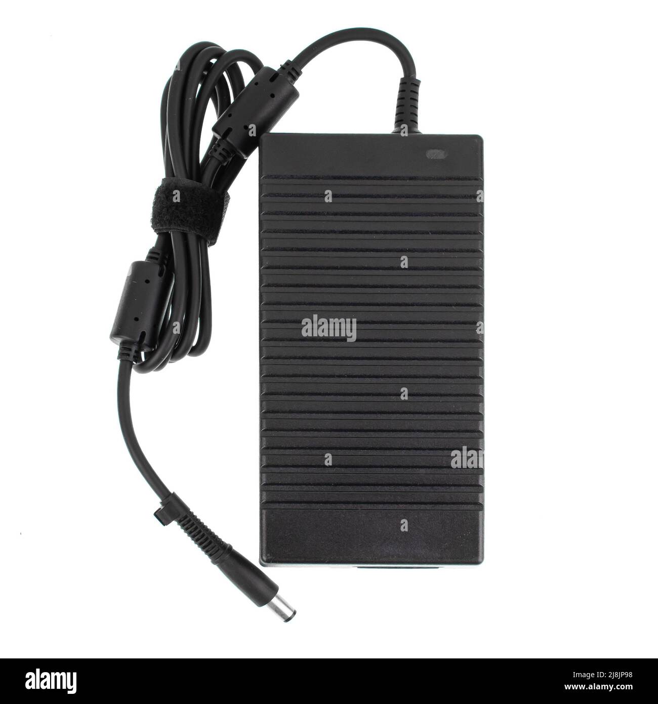 laptop power adapter isolated on white background Stock Photo - Alamy