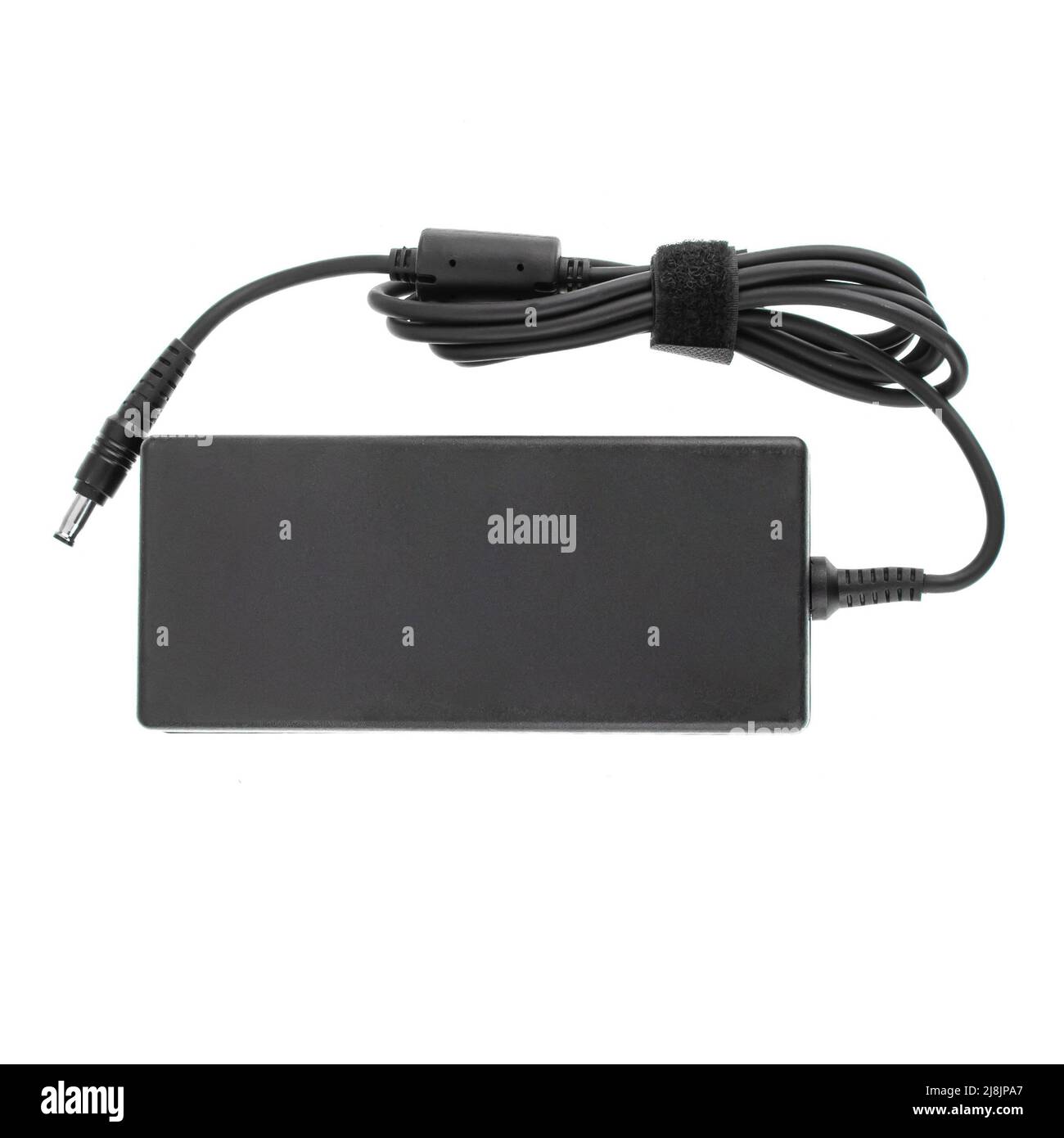 laptop power adapter isolated on white background Stock Photo - Alamy